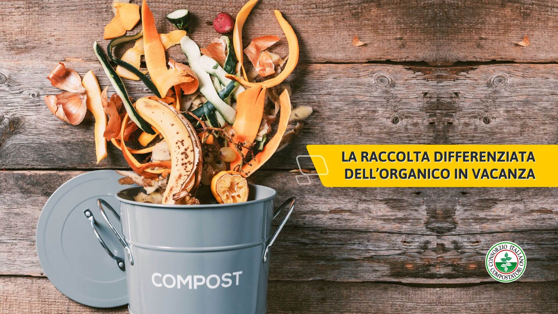 La raccolta differenziata dell'umido viene in vacanza con noi ...